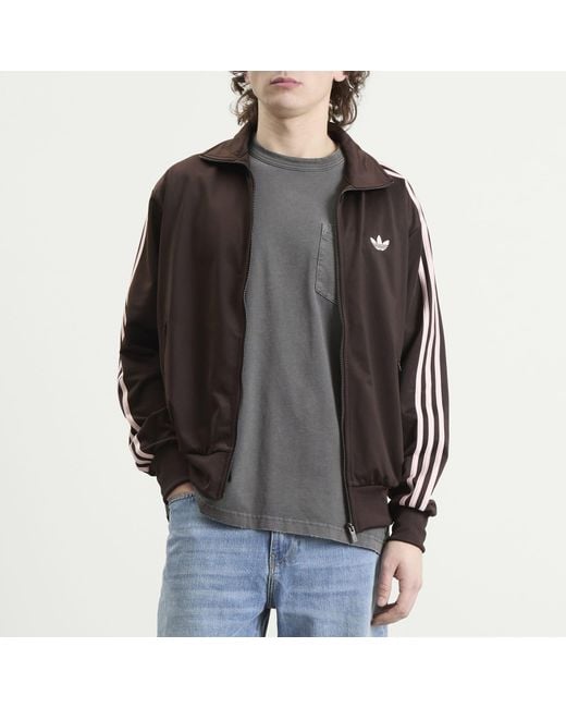 adidas Firebird Tracktop in Black for Men | Lyst UK