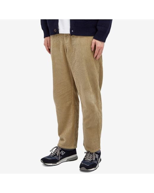 Folk Barrel Leg Pants in Natural for Men | Lyst
