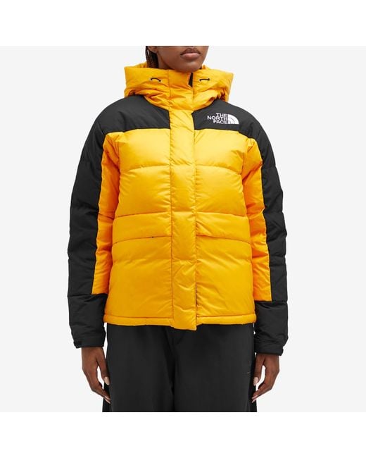The North Face Hmlyn Down Parka Jacket in Yellow | Lyst