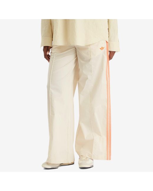 adidas Wide Legged Pants in Natural | Lyst UK