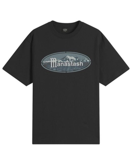 Manastash Ridge Logo T-Shirt in Black for Men | Lyst UK