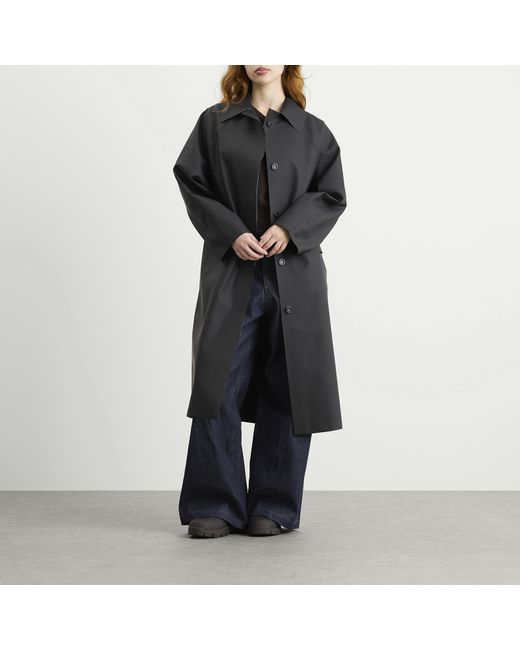 Kassl Original Below Rubber Mac Jacket in Black | Lyst UK