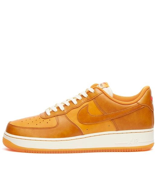 Nike Air Force 1 '07 Sneaker in Orange for Men | Lyst