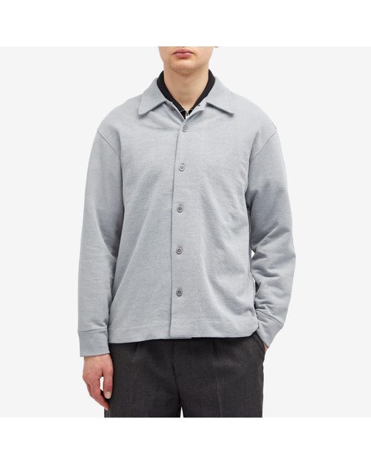 Lady White Co. Lady Co. Francisco Relaxed Overshirt in Gray for Men | Lyst
