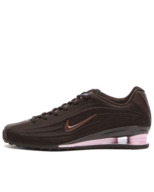 Nike Shox Z W Sneaker in Brown | Lyst UK
