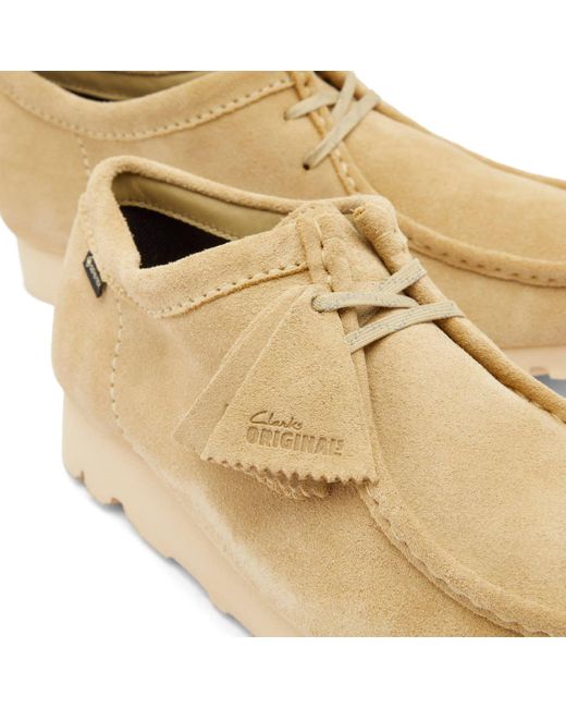 Clarks Wallabee Gtx in Natural for Men | Lyst