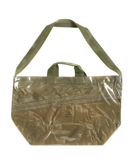 Puebco Covered Parachute Shoulder Bag in Green | Lyst