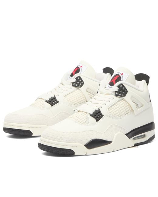 Nike 4 Retro Og Fc Sneaker in White for Men | Lyst UK