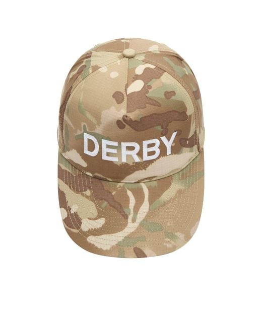 Cole Buxton Derby Cap in Natural for Men | Lyst UK