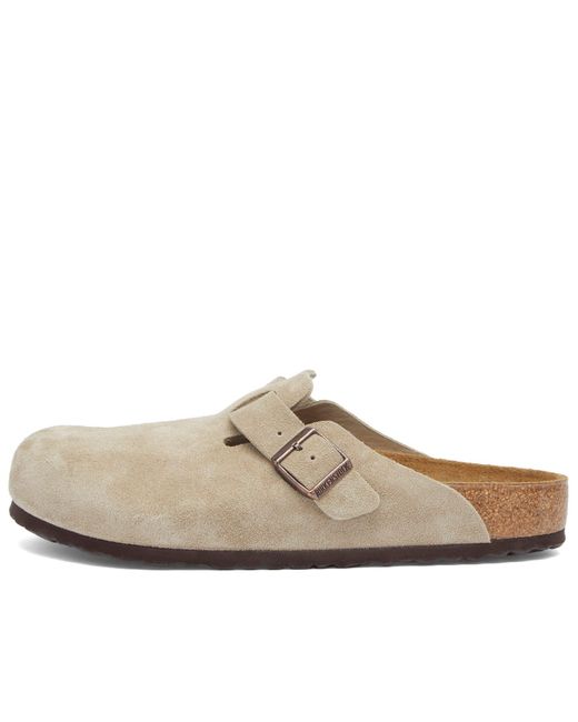 Birkenstock Boston Clog in Brown | Lyst