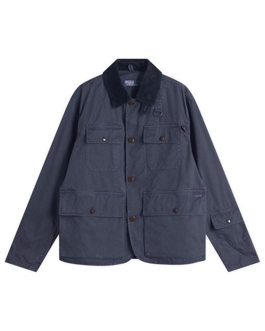 Polo Ralph Lauren Wading Insulated Field Jacket in Blue for Men | Lyst