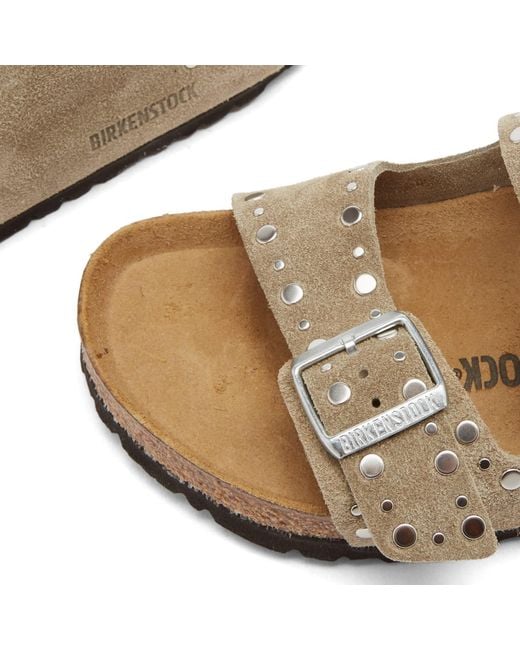 Birkenstock Arizona Rivet Leve in Brown | Lyst
