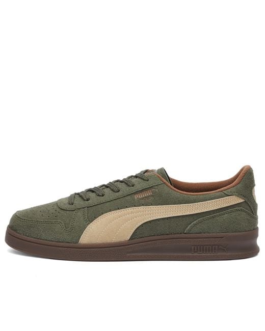 PUMA Indoor R-Suede in Brown | Lyst