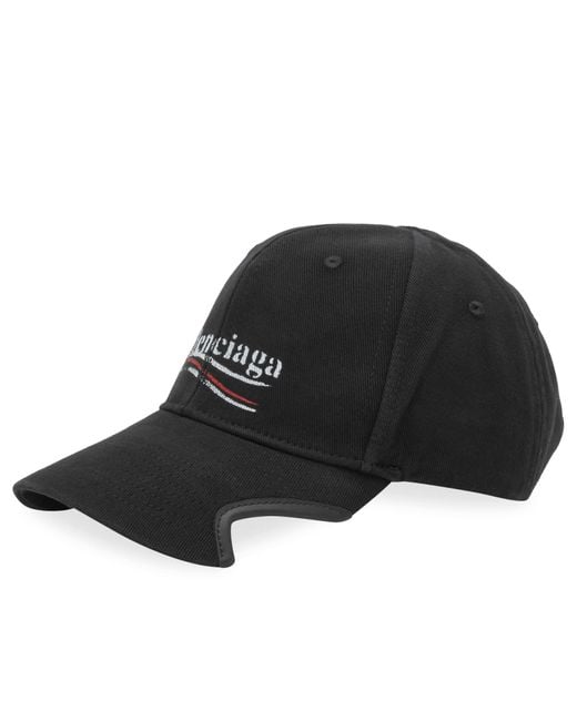 Balenciaga Political Campaign Cap in Black for Men | Lyst