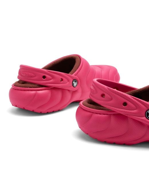 Crocs™ Classic Lined Overpuff Clog in Pink | Lyst