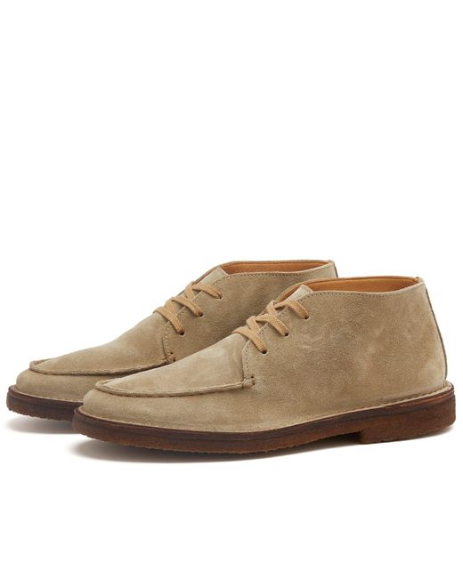 Drake's Crosby Moc Toe Chukka Boot in Brown for Men | Lyst