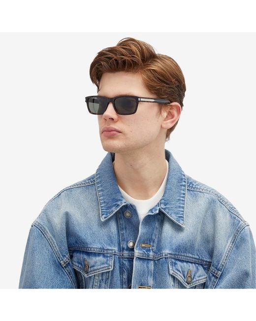 Saint Laurent Saint Laurent Sl 662 Sunglasses in Grey for Men | Lyst UK