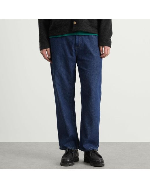 Folk Barrel Leg Pant in Blue for Men | Lyst UK