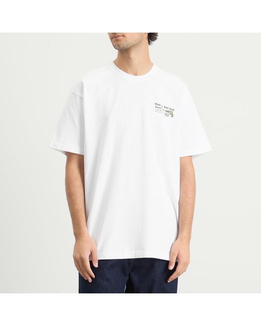 POLAR SKATE Ray Gun T-Shirt in White for Men | Lyst UK