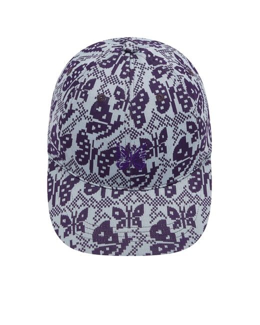 Needles Jacquard Cap in Blue | Lyst