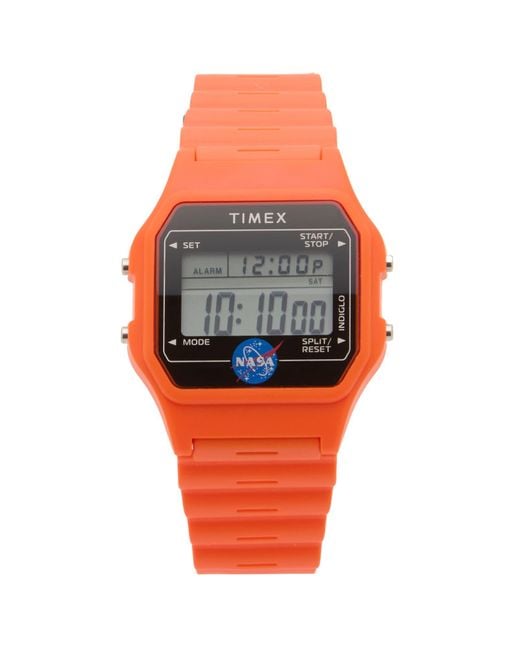 Timex T80 Resin Nasa Artemis 36Mm Watch in Orange | Lyst UK