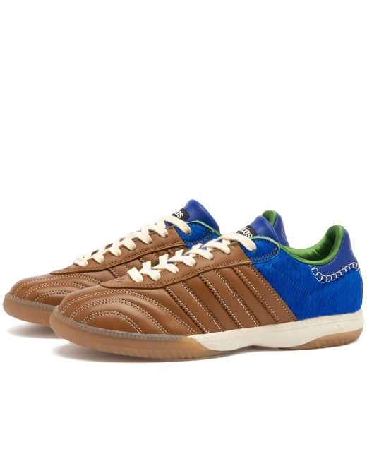 adidas X Wales Bonner Samba Millennium Sneakers in Blue | Lyst