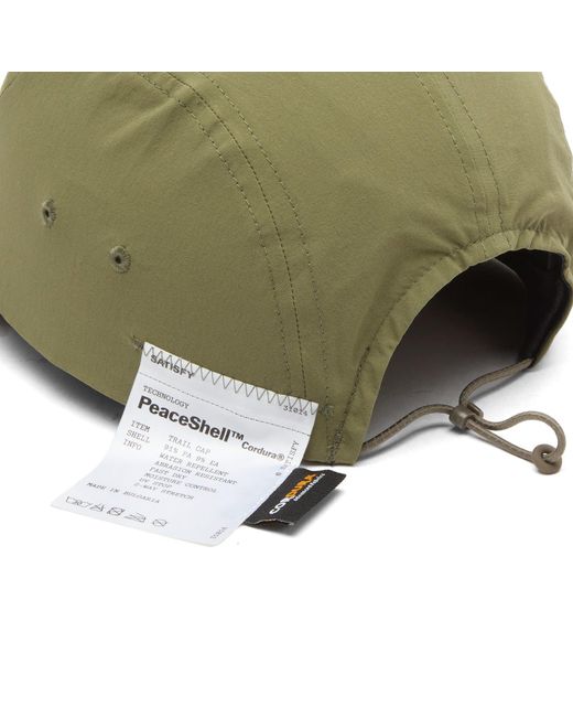 Satisfy Peaceshell Cordura Trail Cap in Green | Lyst UK