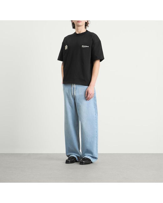 About Blank Dual Logo T-Shirt in Black for Men | Lyst UK