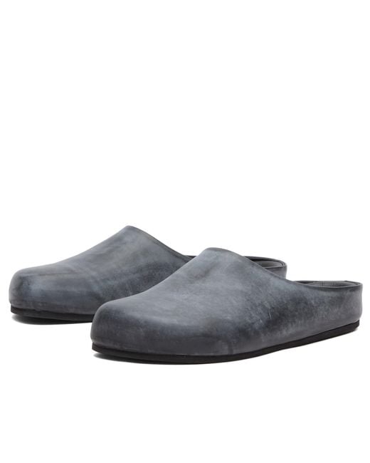 Represent Leather Mule in Gray for Men | Lyst