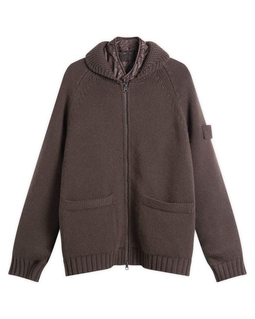 Stone Island Ghost Cashmere President Jacket in Brown for Men | Lyst UK