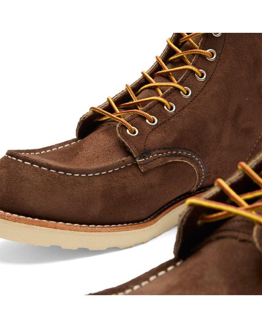 Red Wing Classic 6" Moc Toe Boot in Brown for Men | Lyst