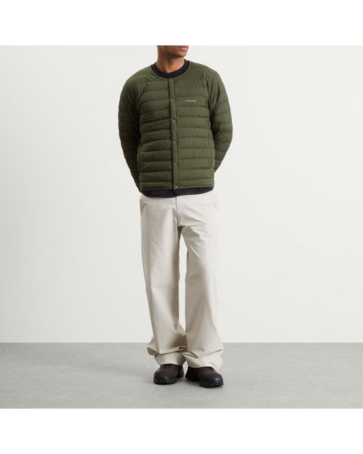 Montbell Superior Down Round Neck Jacket in Green for Men | Lyst UK