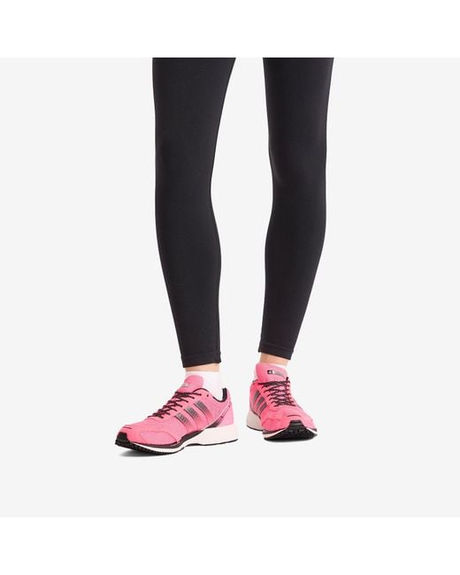 adidas Adizero Adios Og W Sneaker in Pink | Lyst