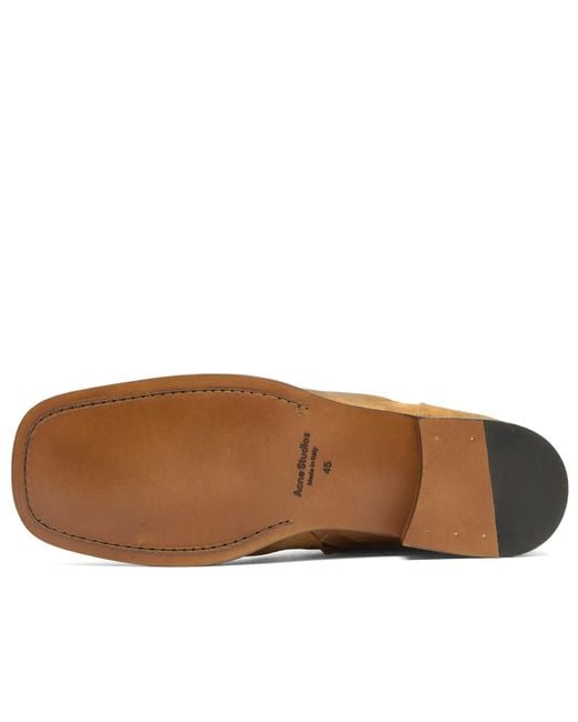 Acne Studios Bebe Suede Boot in Brown for Men | Lyst Australia