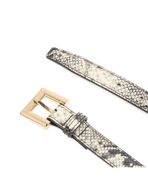 Anine Bing Nicola Belt in Metallic | Lyst UK