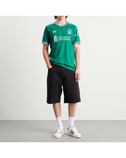adidas Liverpool Fc 25/26 3Rd Jersey Top in Green | Lyst UK