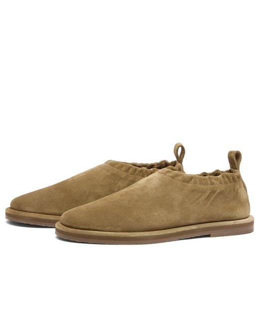 Studio Nicholson Korine Suede Loafers in Brown | Lyst