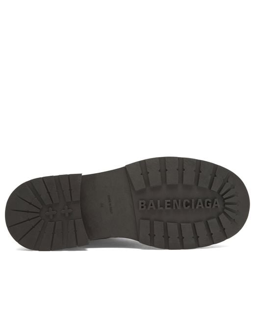 Balenciaga Laceless Truck Lace Up Boot in Black for Men | Lyst UK
