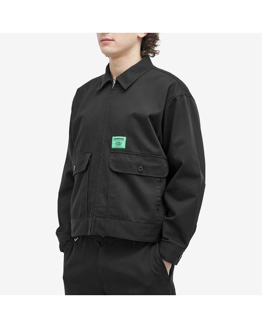 Neighborhood X Dickies Zip Work Jacket in Black for Men | Lyst