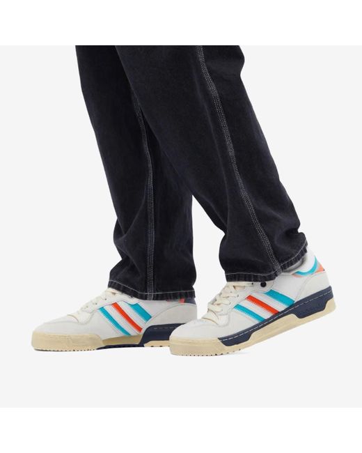 adidas Rivalry Low Extra Butter Sneakers in Blue for Men | Lyst