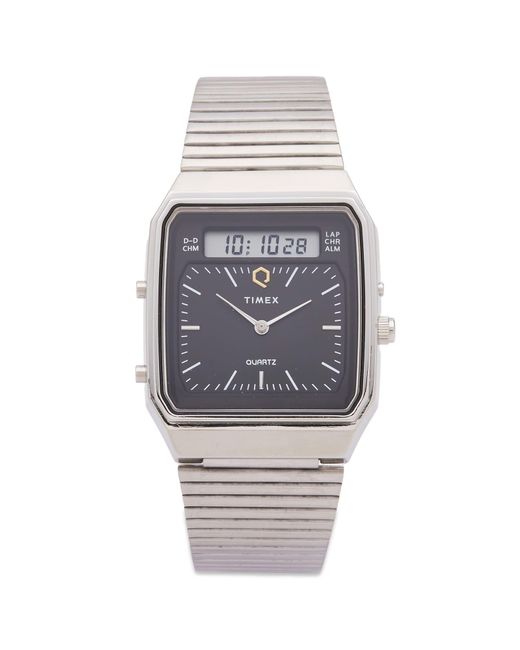 Timex Q 1982 Reissue Ana-Digi Watch in Metallic | Lyst