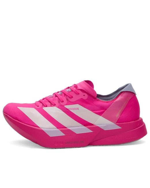 adidas Adizero Adios Pro 4 Sneaker in Pink | Lyst UK