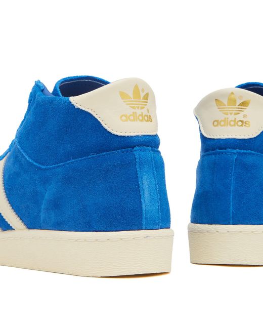 adidas Jabbar Hi Sneaker in Blue for Men | Lyst
