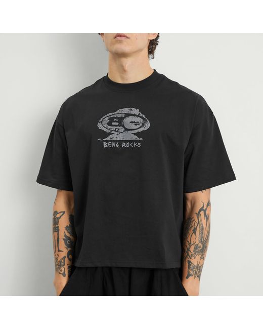 Bene Culture Bene Rocks T-Shirt in Black for Men | Lyst UK
