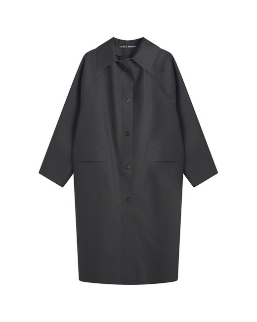 Kassl Original Below Rubber Mac Jacket in Black | Lyst UK
