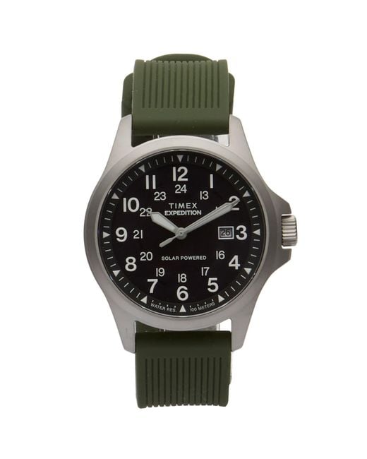Timex Expedition Field Post Solar 41Mm Watch in Black | Lyst UK