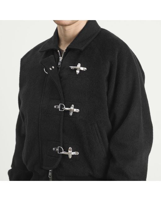 Ronning Fireman Clasp Jacket in Black for Men | Lyst UK