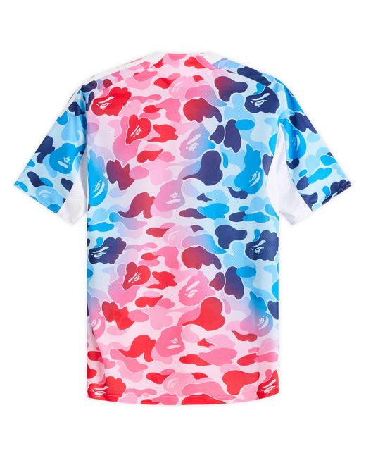 adidas X Bape Jersey in Blue for Men | Lyst UK