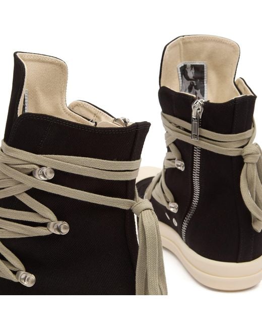 Rick Owens Pentagram Mega Lace in Black for Men | Lyst UK