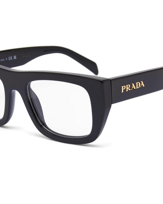 Prada A17V Glasses in Blue | Lyst